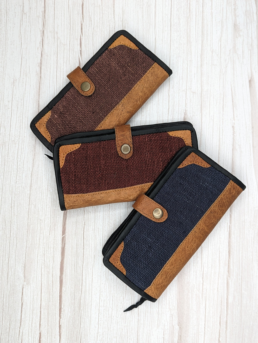 Unisex Hemp Wallet for Everyday Use – Samatha Shop